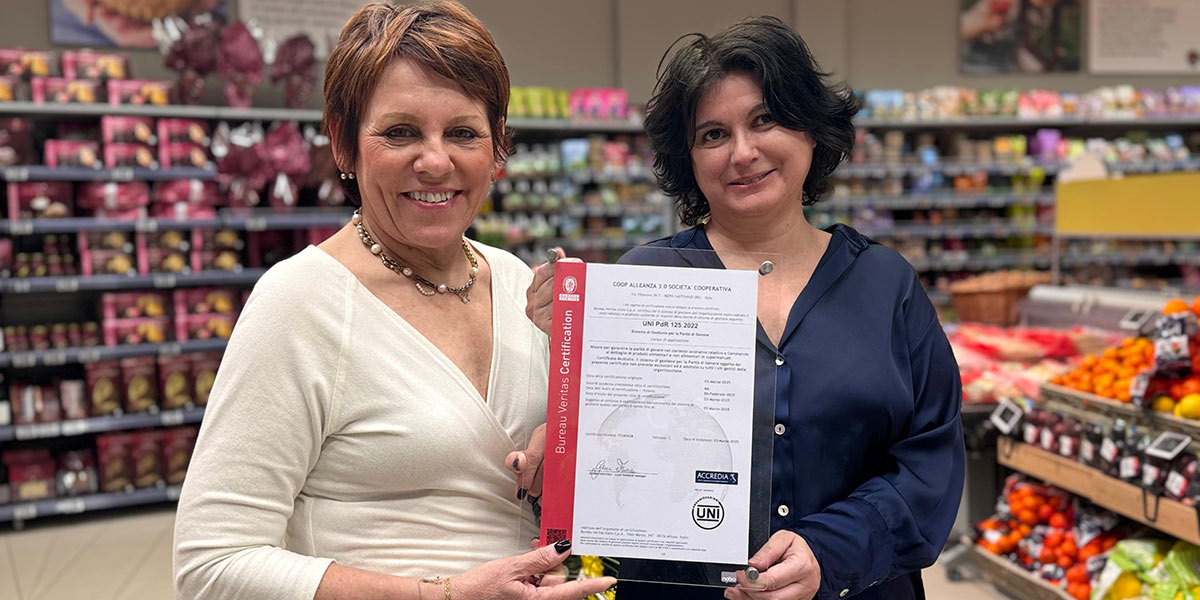 Coop Alleanza 3.0 riceve la certificazione della parità di genere ...