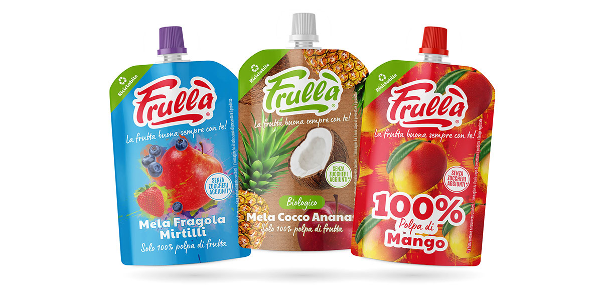 Frullà: nuovo design, naming rivisitato e pack più sostenibile ...