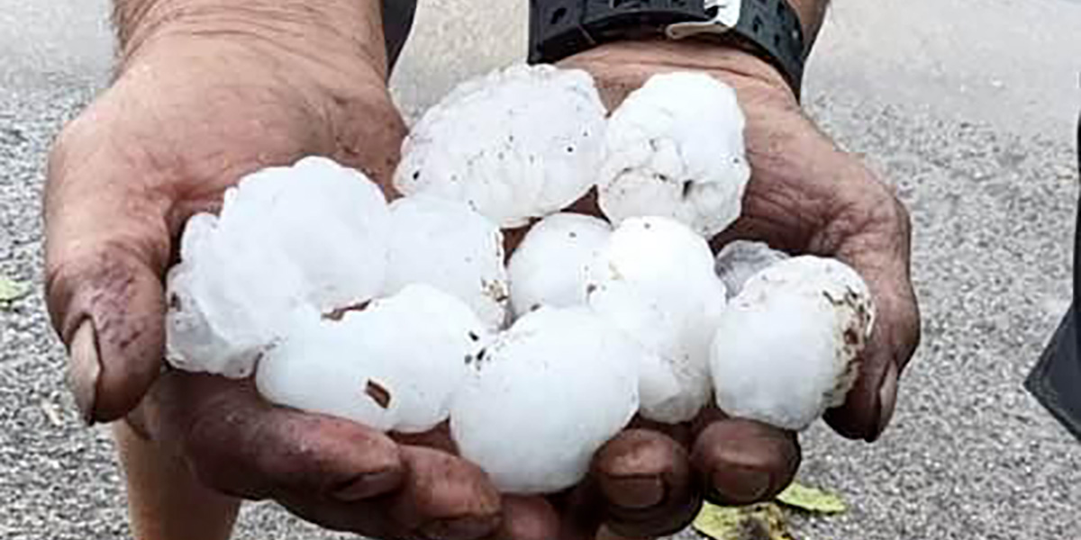 Grandine sulla Puglia - Italiafruit News