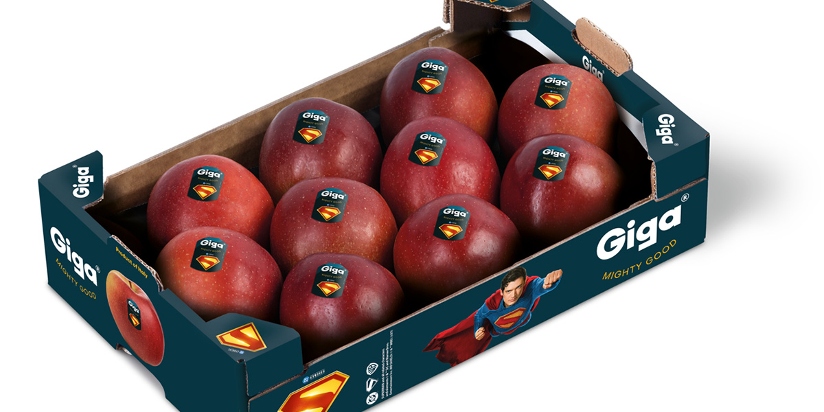 Giga® unisce le forze con... Superman! - Italiafruit News