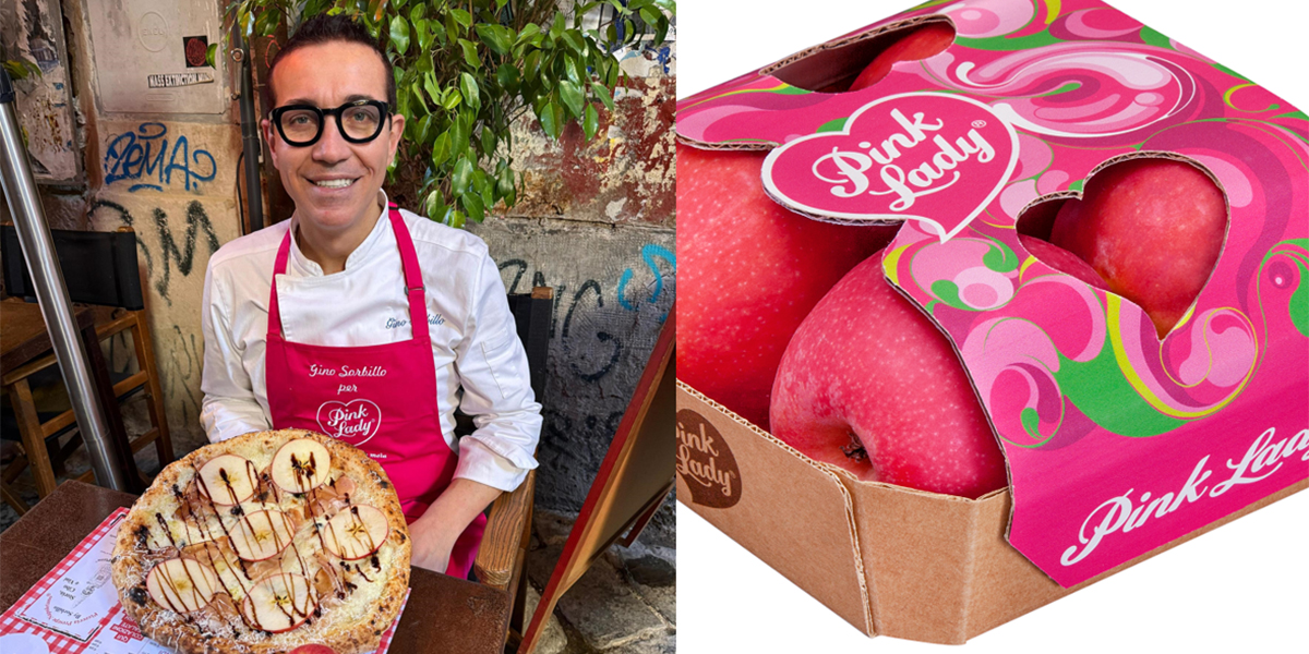 Gino Sorbillo presenta la pizza Pink Lady® - Italiafruit News