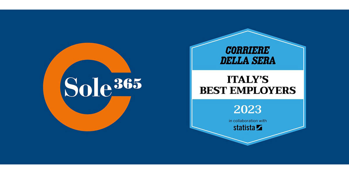 Sole365 indicato come Best Employers 2023 - Italiafruit News