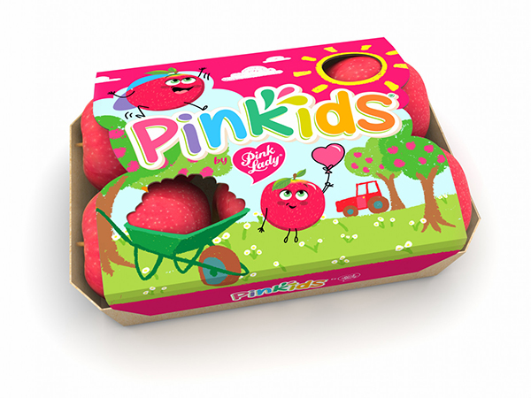 Pinkids, un nuovo design per le mini Pink Lady - Italiafruit News